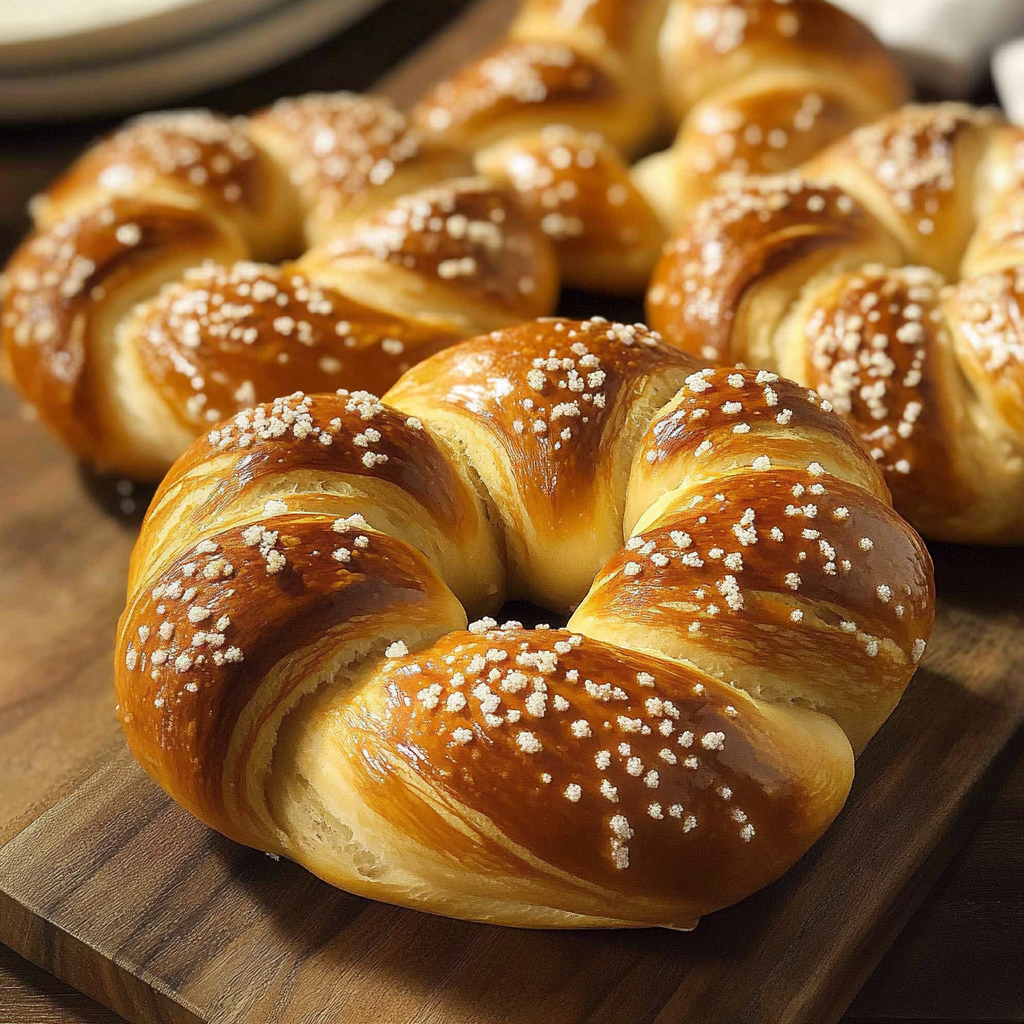 Easy Homemade Soft Pretzels