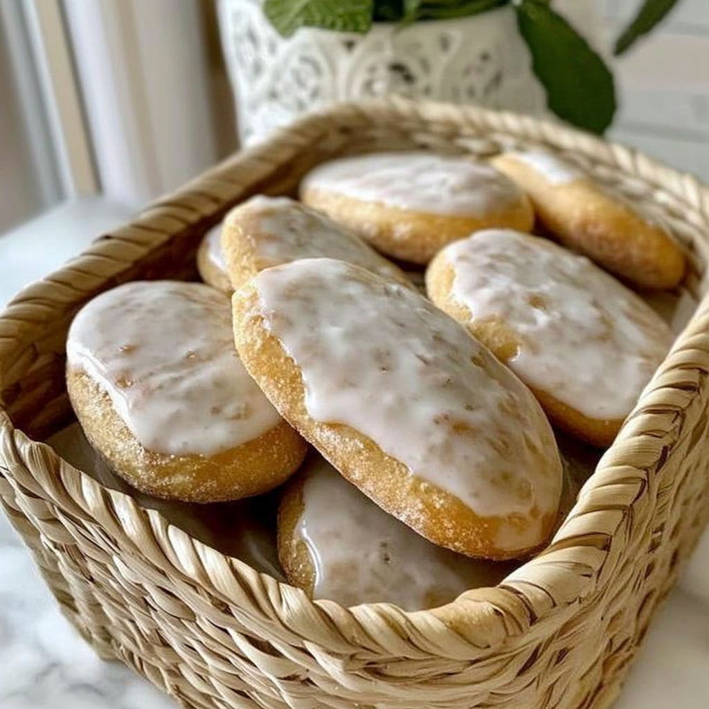 Mom's Pryaniki with Mint Glaze