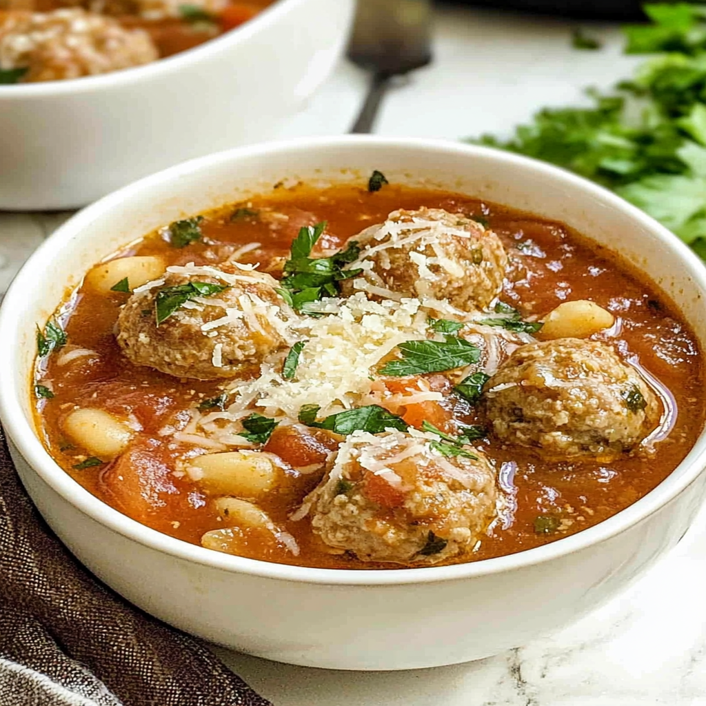 Italian Meatball Soup