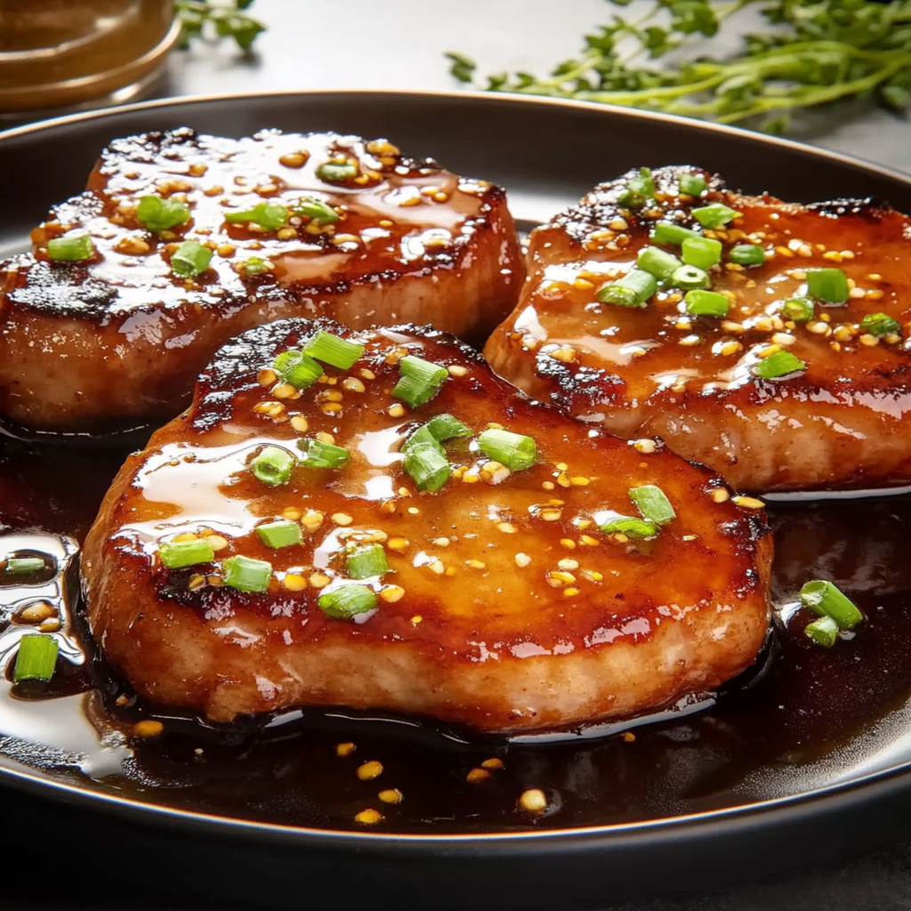 Honey Garlic Pork Chops