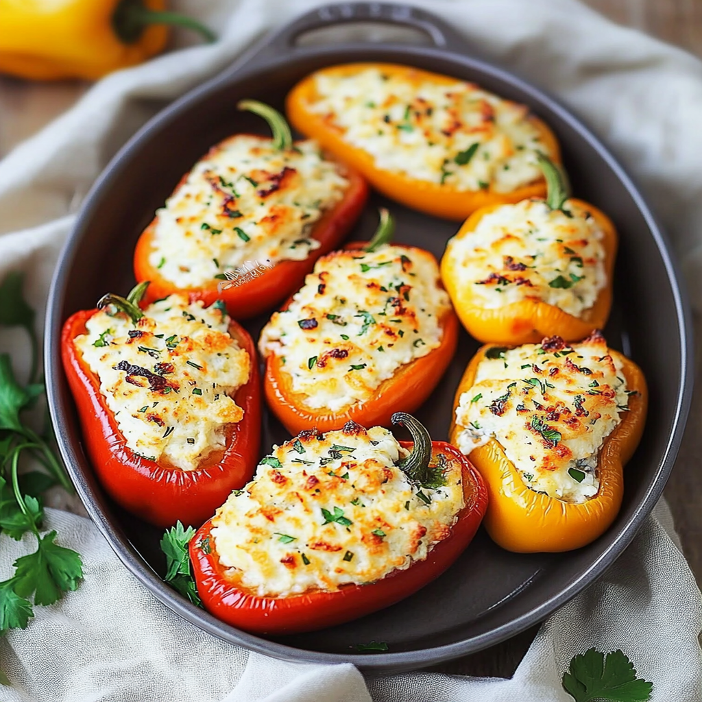 Cream Cheese Stuffed Peppers
