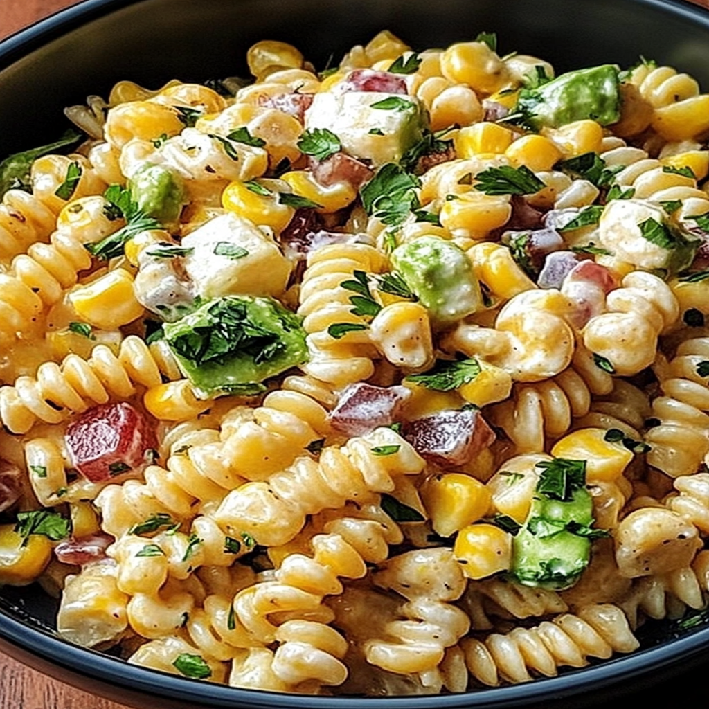 Mexican Street Corn Pasta Salad