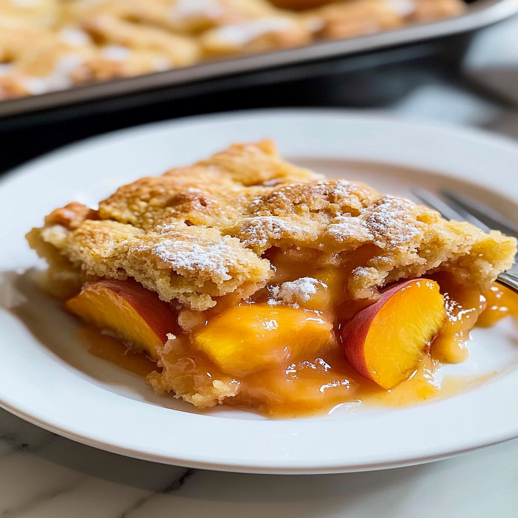 Peach Cobbler Easy