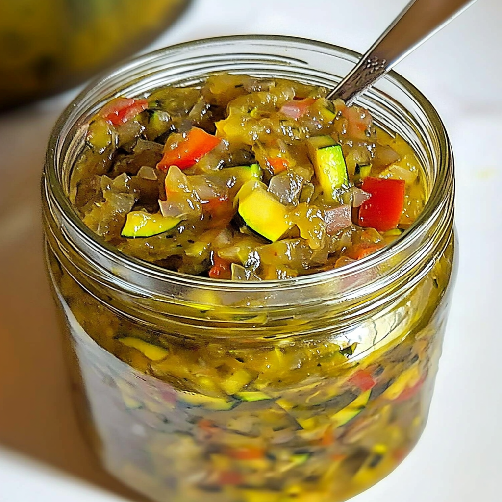 Sweet Zucchini Relish