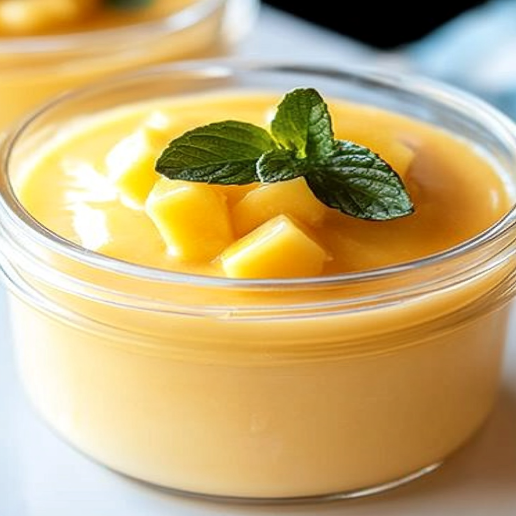 Chinese Mango Pudding
