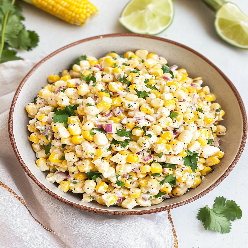 Mexican Street Corn Salad (Elote)