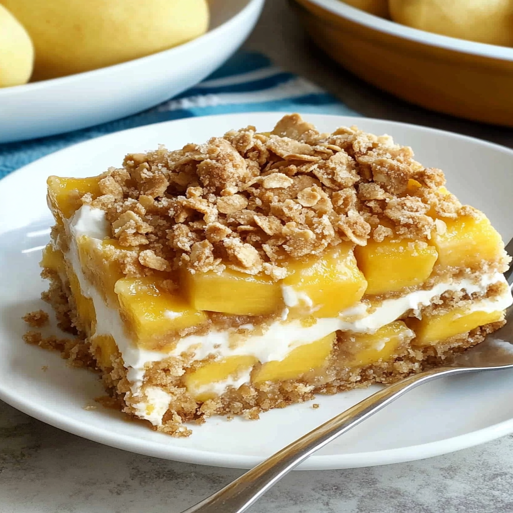 Tropical Mango Crumble