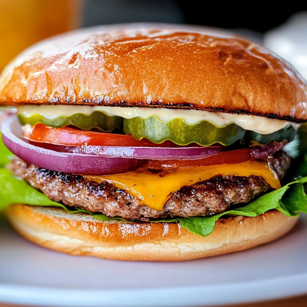 Juicy Homemade Burgers